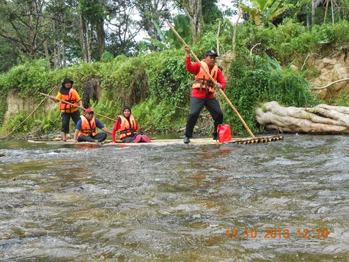 Shazika Shahrim: Aktiviti berakit buluh