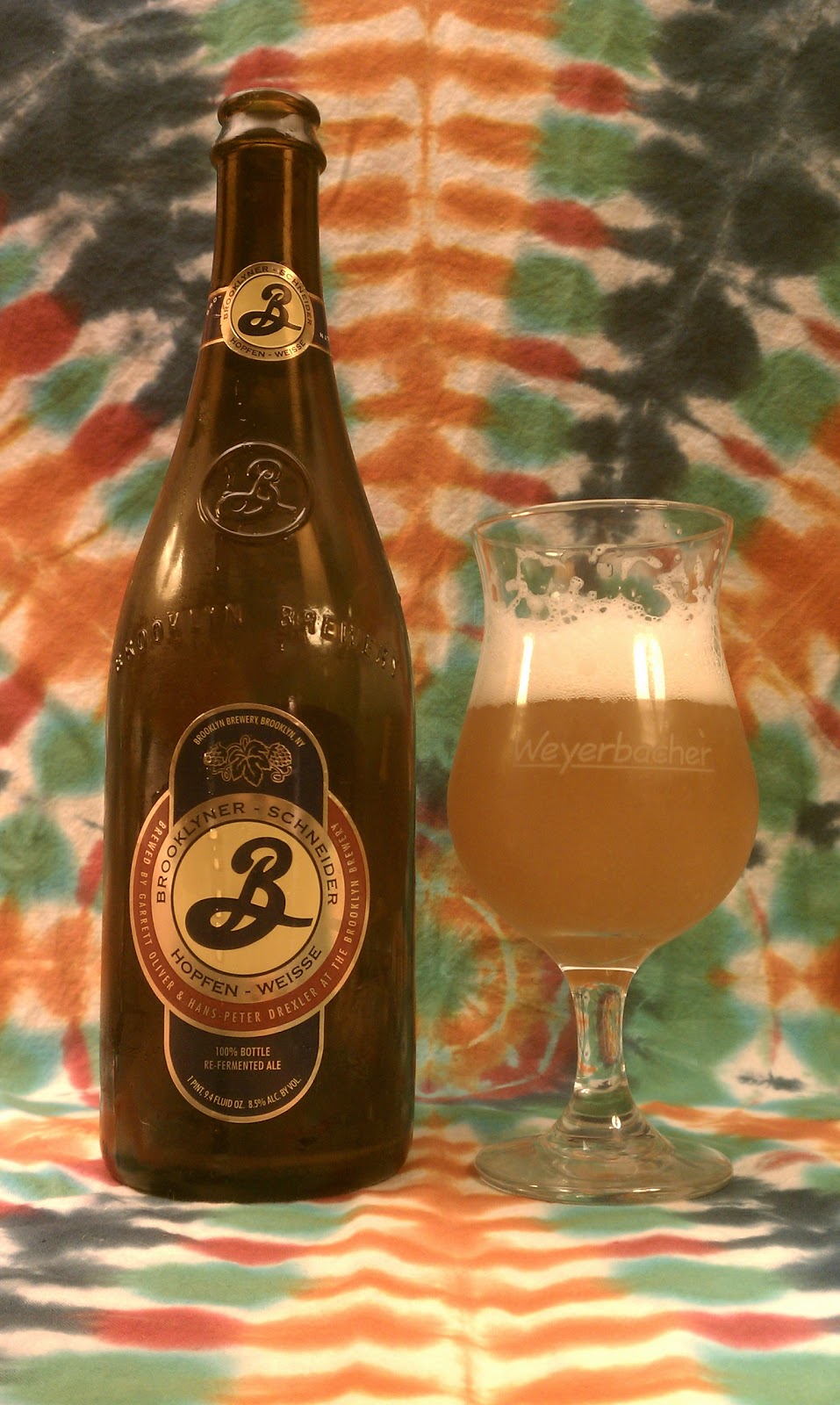 Ale Thoughts: Beer Review: Brooklyner-Schneider Hopfen-Weisse