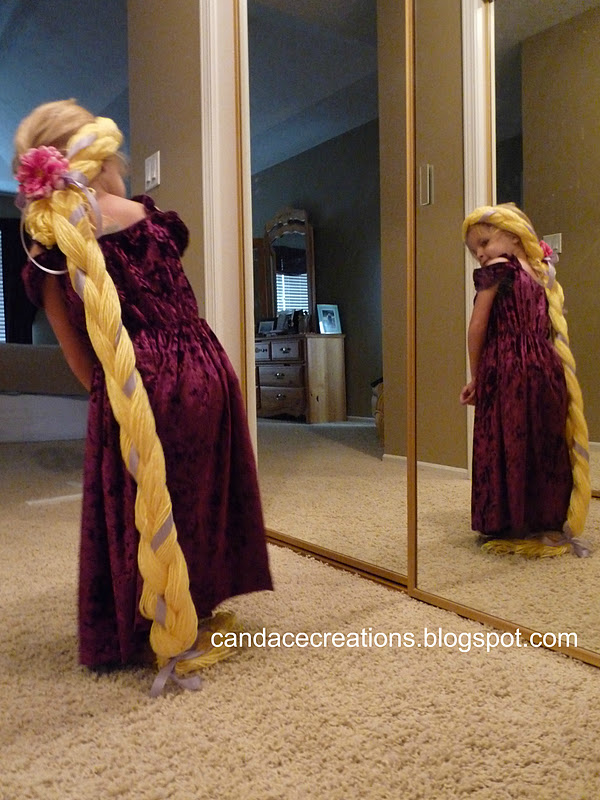 Rapunzel Wig Tutorial