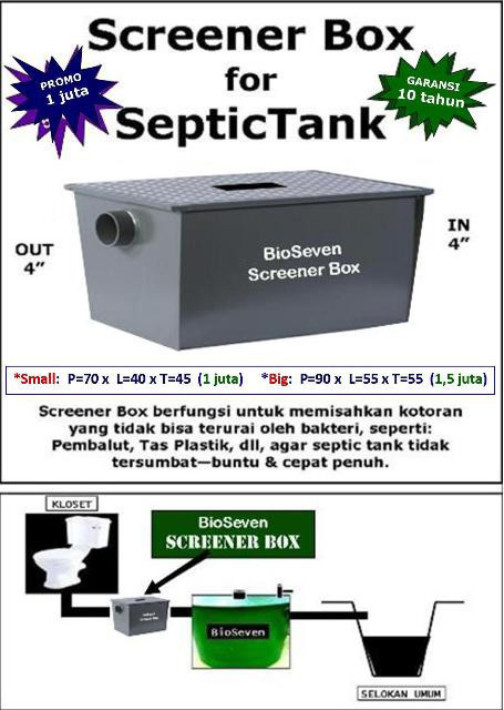 BioSeven Online: Neutralized Tank, Screener Box &Tangki Resapan ...