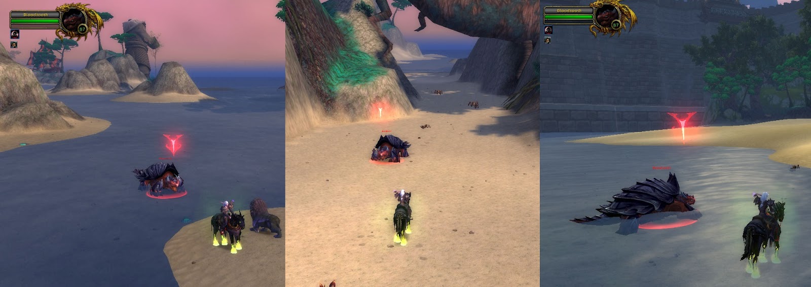 WoW Rare Spawns: Bloodtooth - Trackable Hunter Pet (Dragon Turtle)