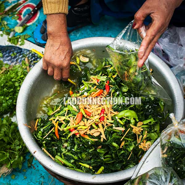 Laoconnection.com: Food Market Upclose - Pickled Veg