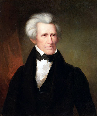 Art Contrarian: Molti Ritratti: Andrew Jackson