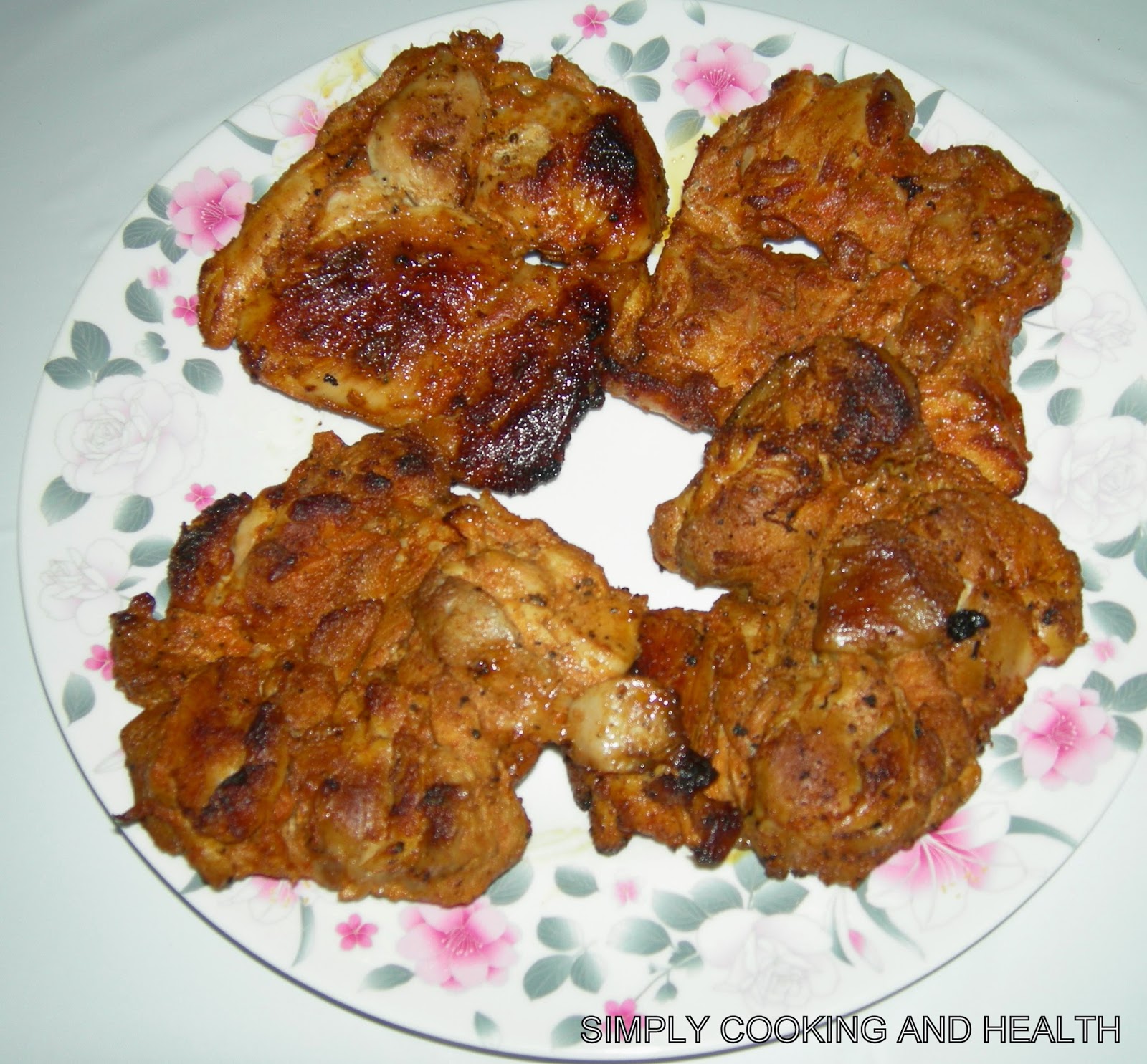 Simply Cooking and Health: Spicy chicken chop