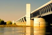 Magdeburg Water Bridge, the Splendor of the River in the Upper River ...