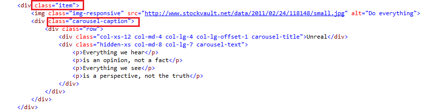 The ASP.NET MVC Club: Bootstrap Tutorial Lesson 8 - Carousel Slideshows