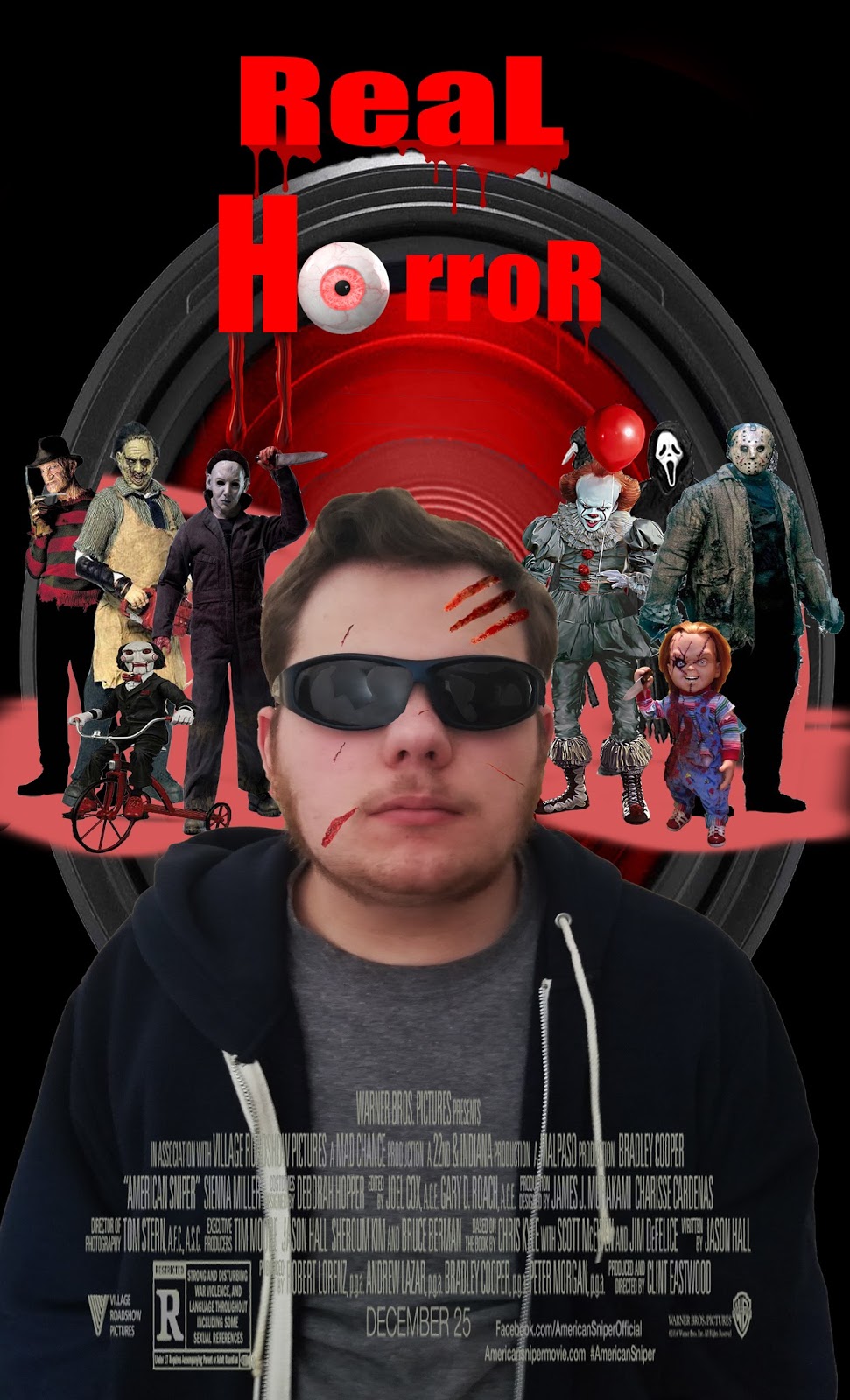 Stuart Hunter: Real Horror Poster