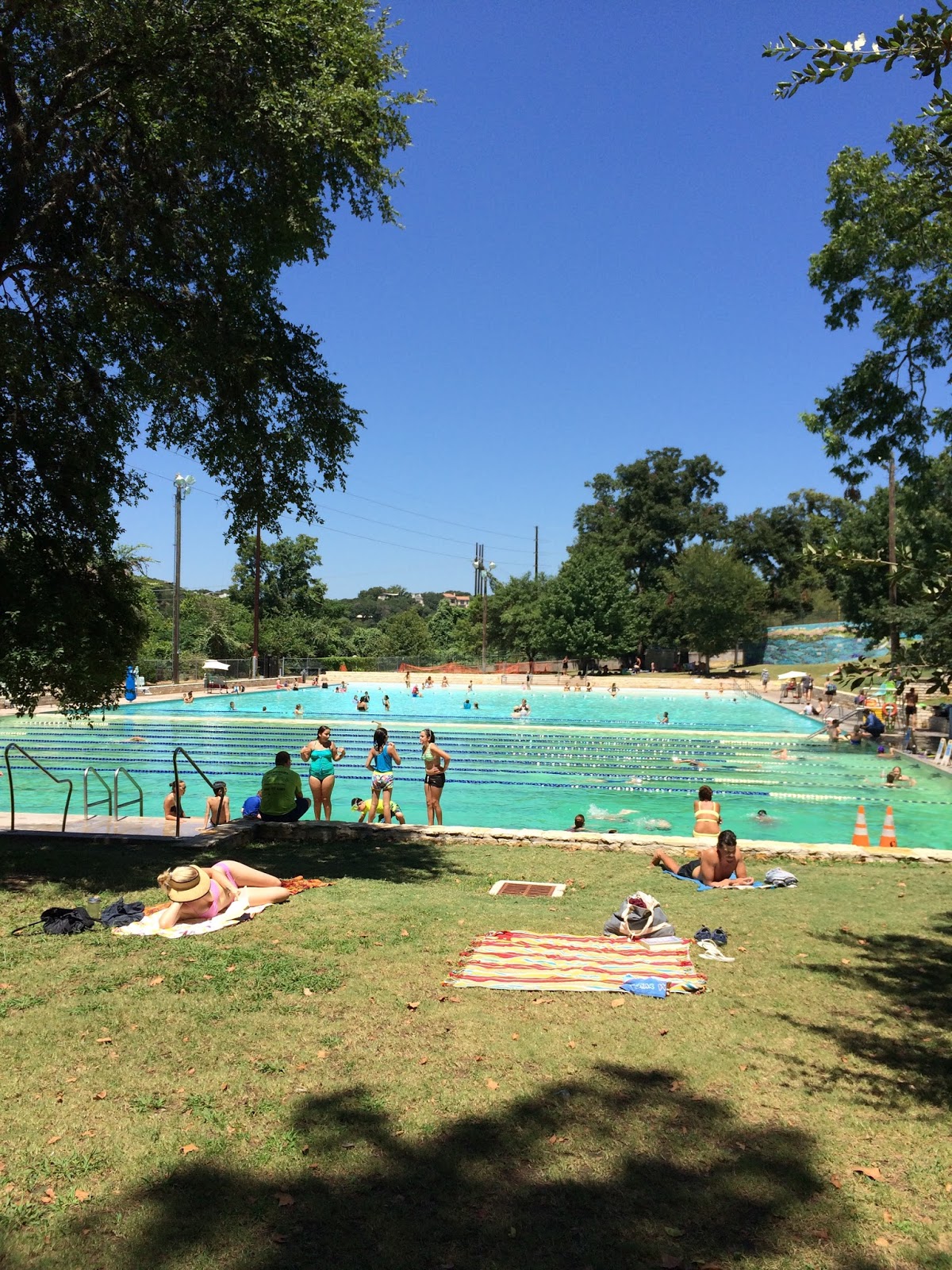 Carful of Kids: Deep Eddy Pool--an Oasis in the Heart of Austin