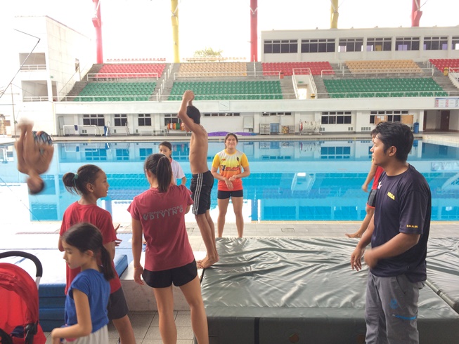 USPTN SELANGOR: PEMANTAUAN BULANAN PUSAT LATIHAN SUKAN TERJUN