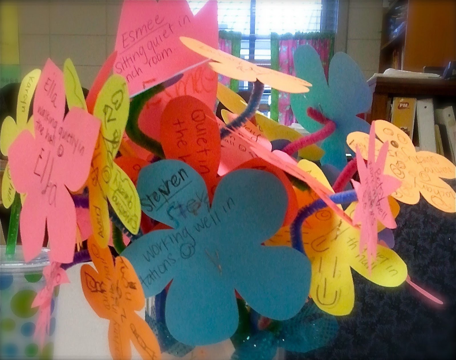 Soaring High in Second Grade!: Flowers, flowers everywhere!