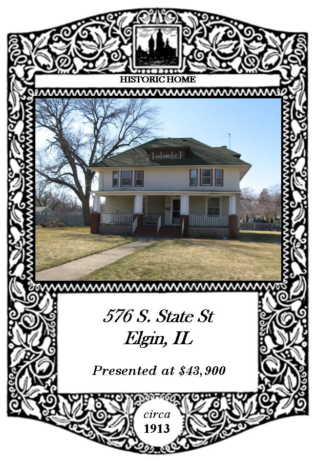 Historic Homes Journal: Historic Souster Residence in Elgin, IL
