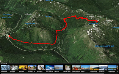 TravelMarx: Central Cascades - Lake Valhalla Hike