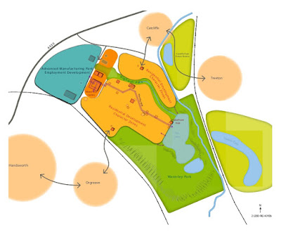 rotherham business news: News: Waverley masterplan changes