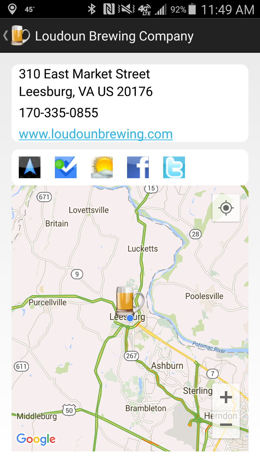 WineCompass: #VABreweryChallenge - Loudoun Brewing Company (#26)