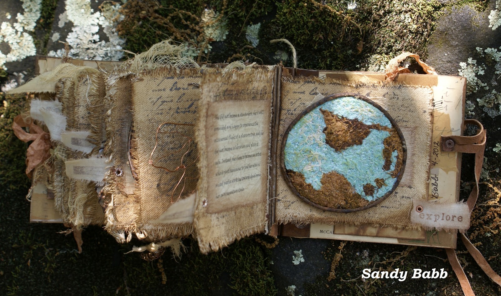 Quill Cottage: ELEMENTS OF NATURE, A HANDMADE ART BOOK...