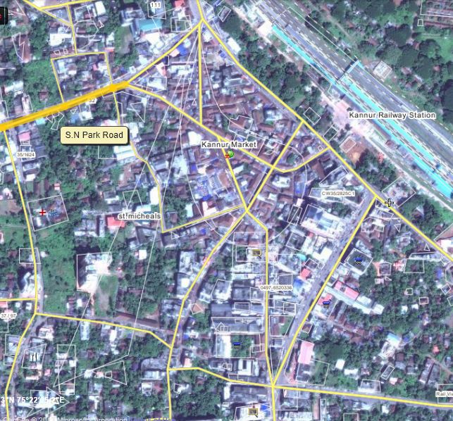 Jeevan's KALLI VALLI : Kannur A study with an Old Map