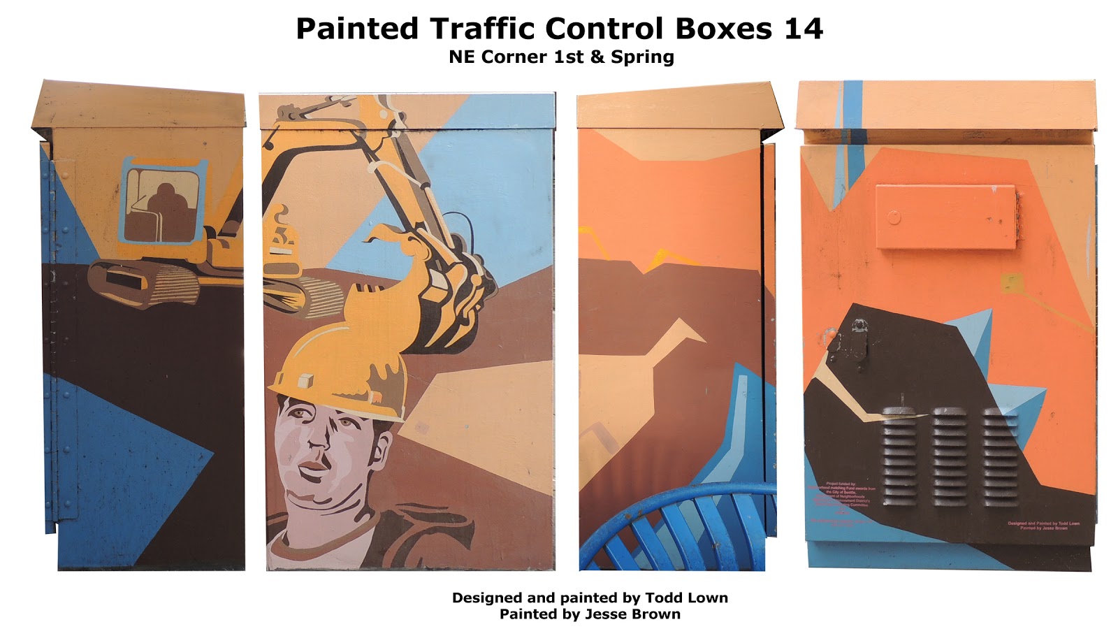 Travels with Cherri: Seattle's Painted Traffic Control Boxes 14
