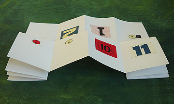 A Folded Multi-Page Book