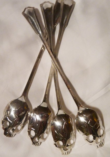 If It's Hip, It's Here (Archives): A Macabre Mouthful. Beautiful Silver ...