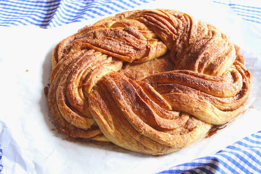Estoński Kringle czyli wieniec cynamonowy | Kalejdoskop Renaty