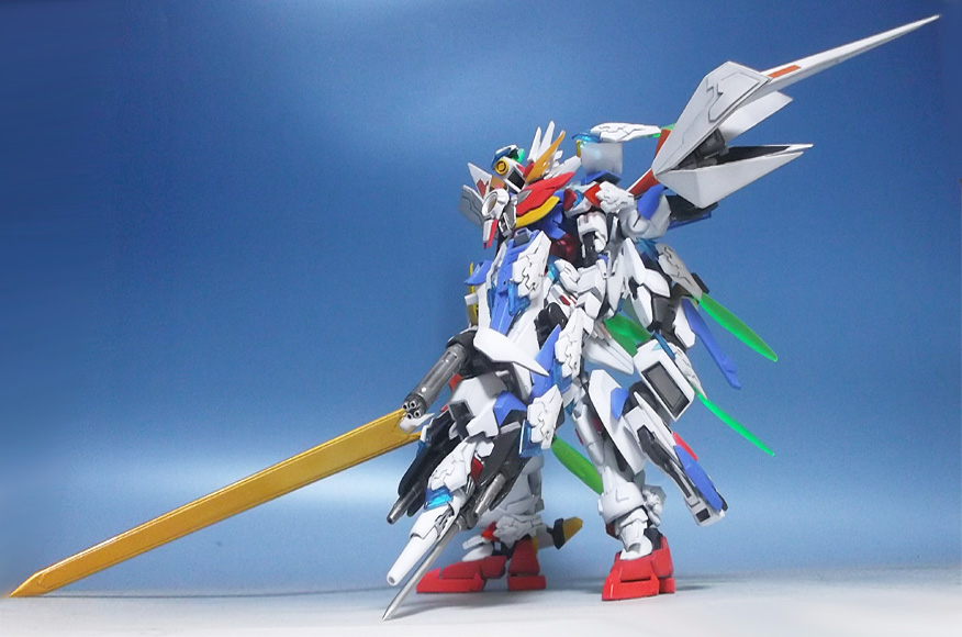 1/144 Super Beginning 30 Gundam custom build