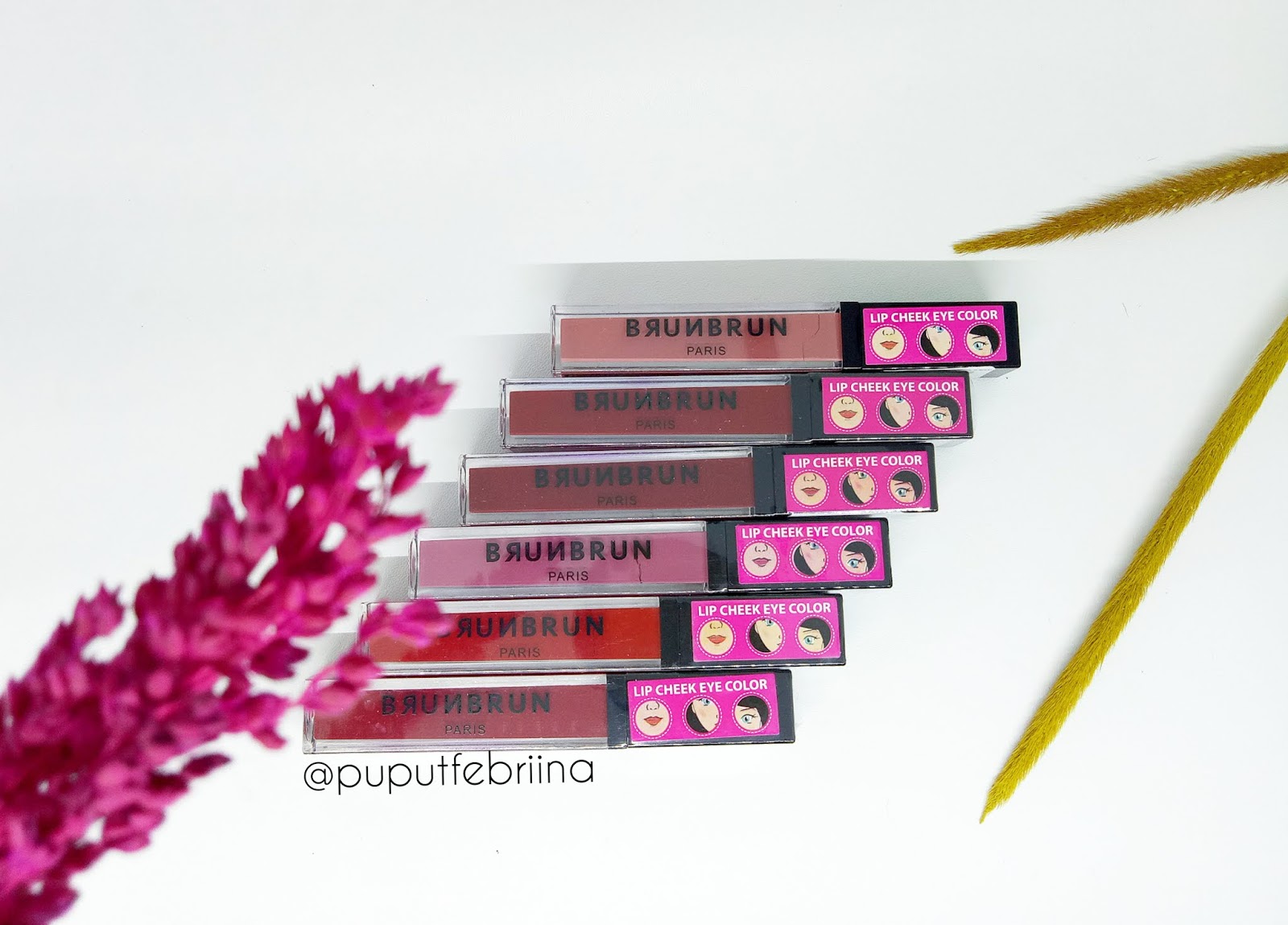 REVIEW : Brun Brun Paris Lip Cheek Eye Color