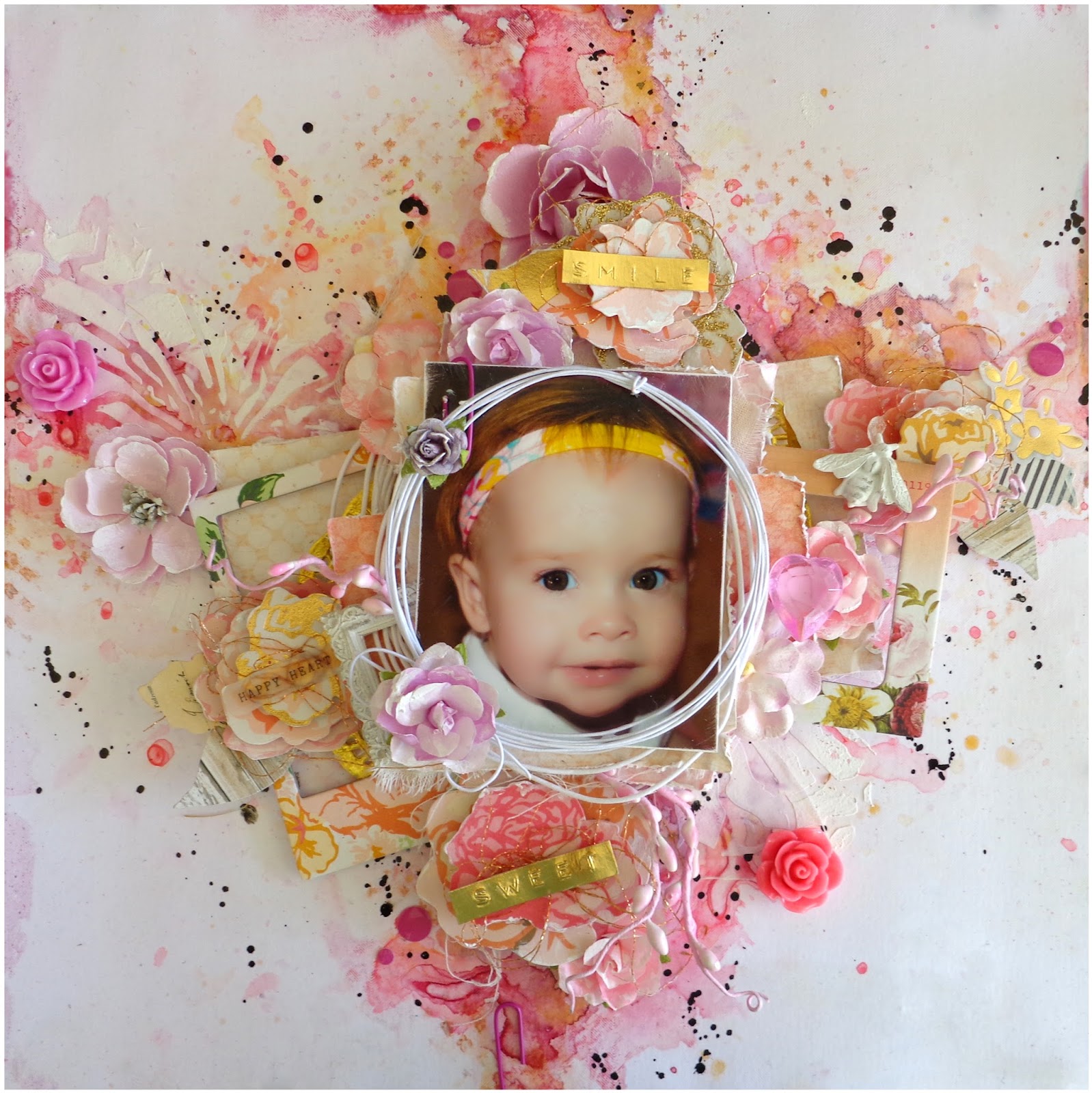 13 arts: 'Sweet' - Layout Tutorial by Jacqueline Moore