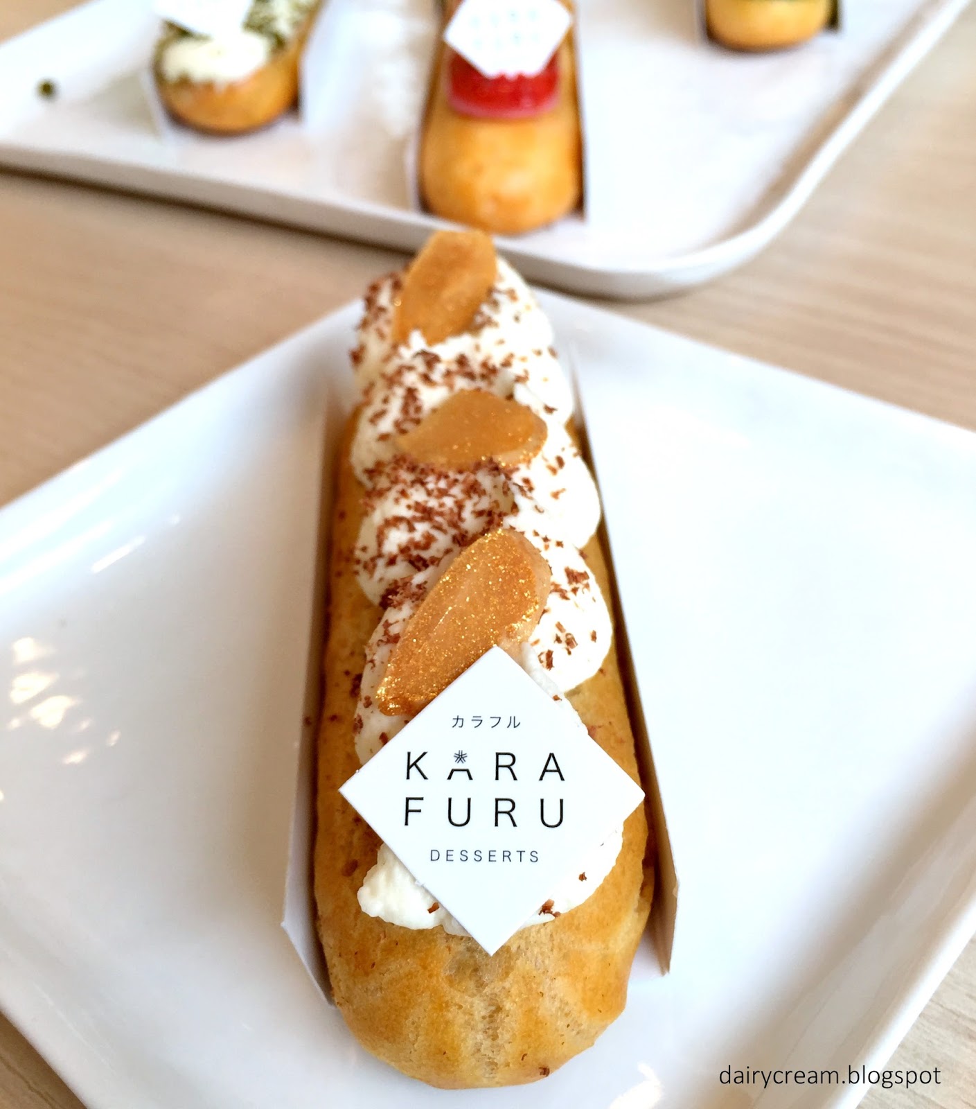 KARAFURU Desserts カラフル : Yoghurt Parfaits and Eclairs