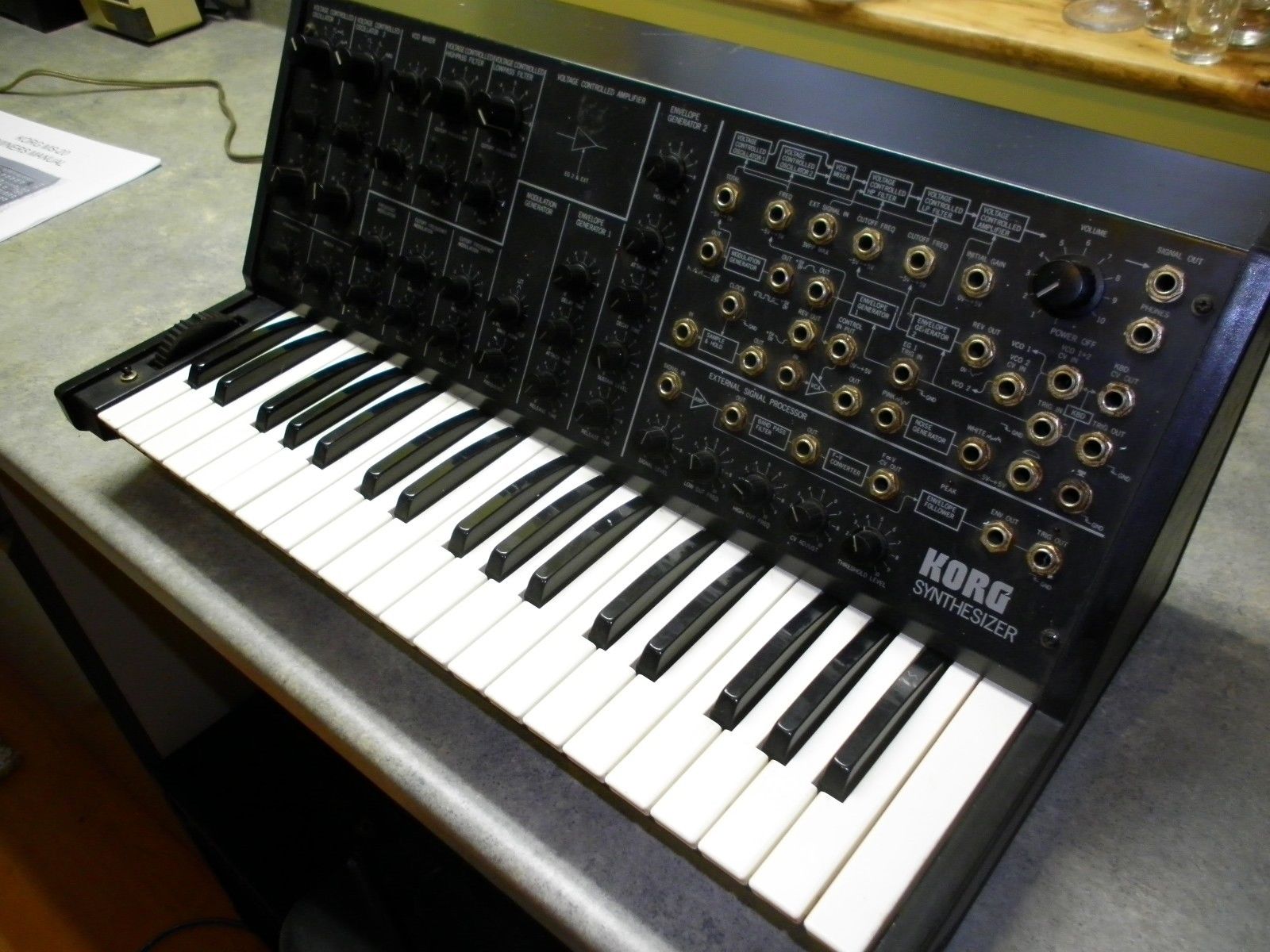 MATRIXSYNTH: Vintage Korg MS-20 Analog Synthesizer