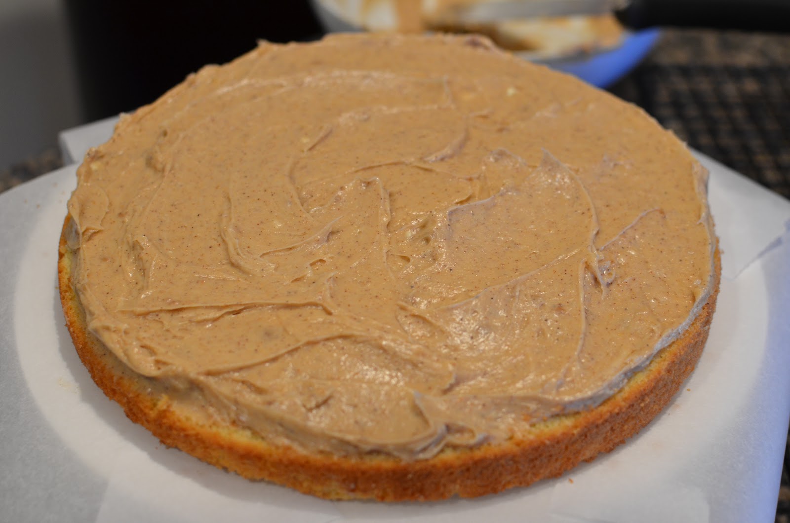 Playing with Flour: Hazelnut cake with praline and milk chocolate ...