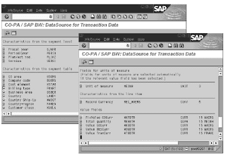 Extraction from CO and PA using SAP BW Part Three - SAP ABAP