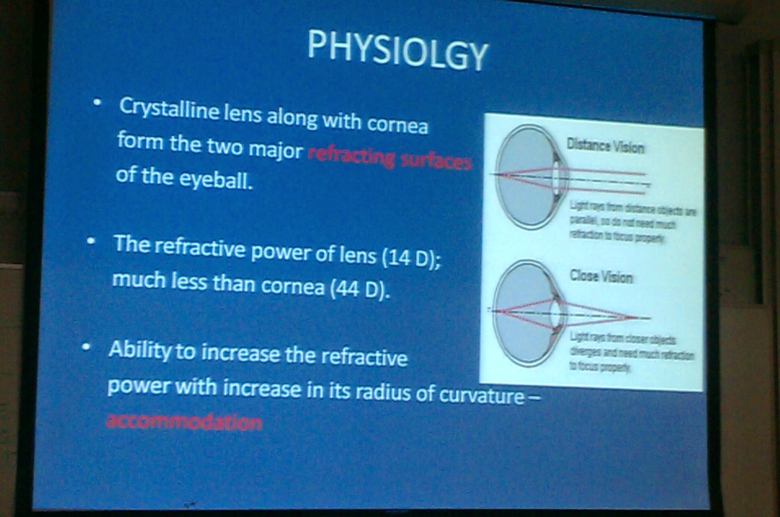 Lecture Slides; Eye: Diseases of the lens