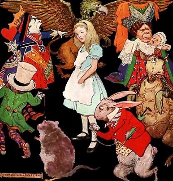 GalleryCartoon: Alice in Wonderland Cartoon Pictures