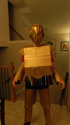 Victorious Title the Blog: Cardboard Box Robot Costume