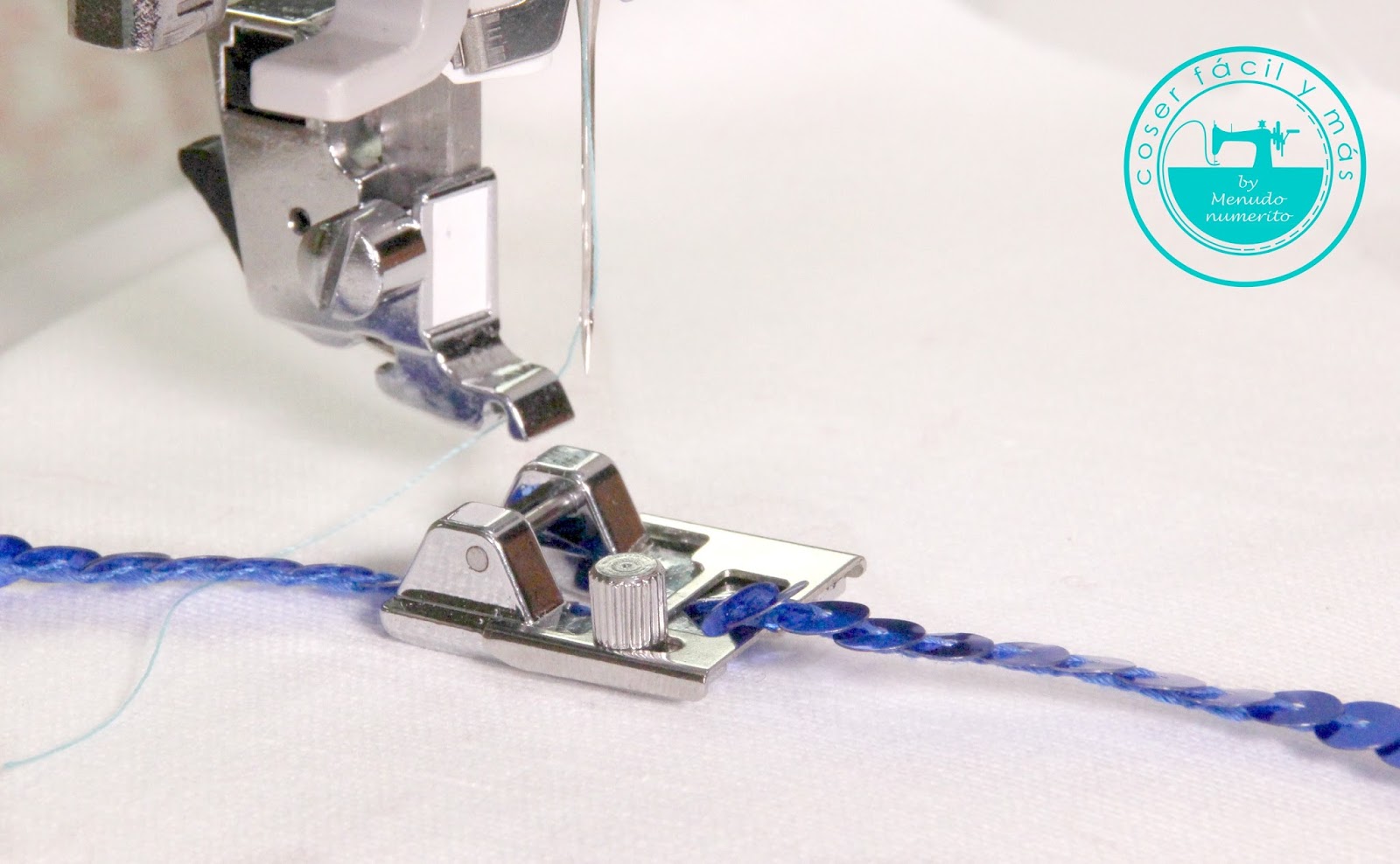 Otro prensatelas fascinante: braiding foot - El blog de Coser fácil y ...