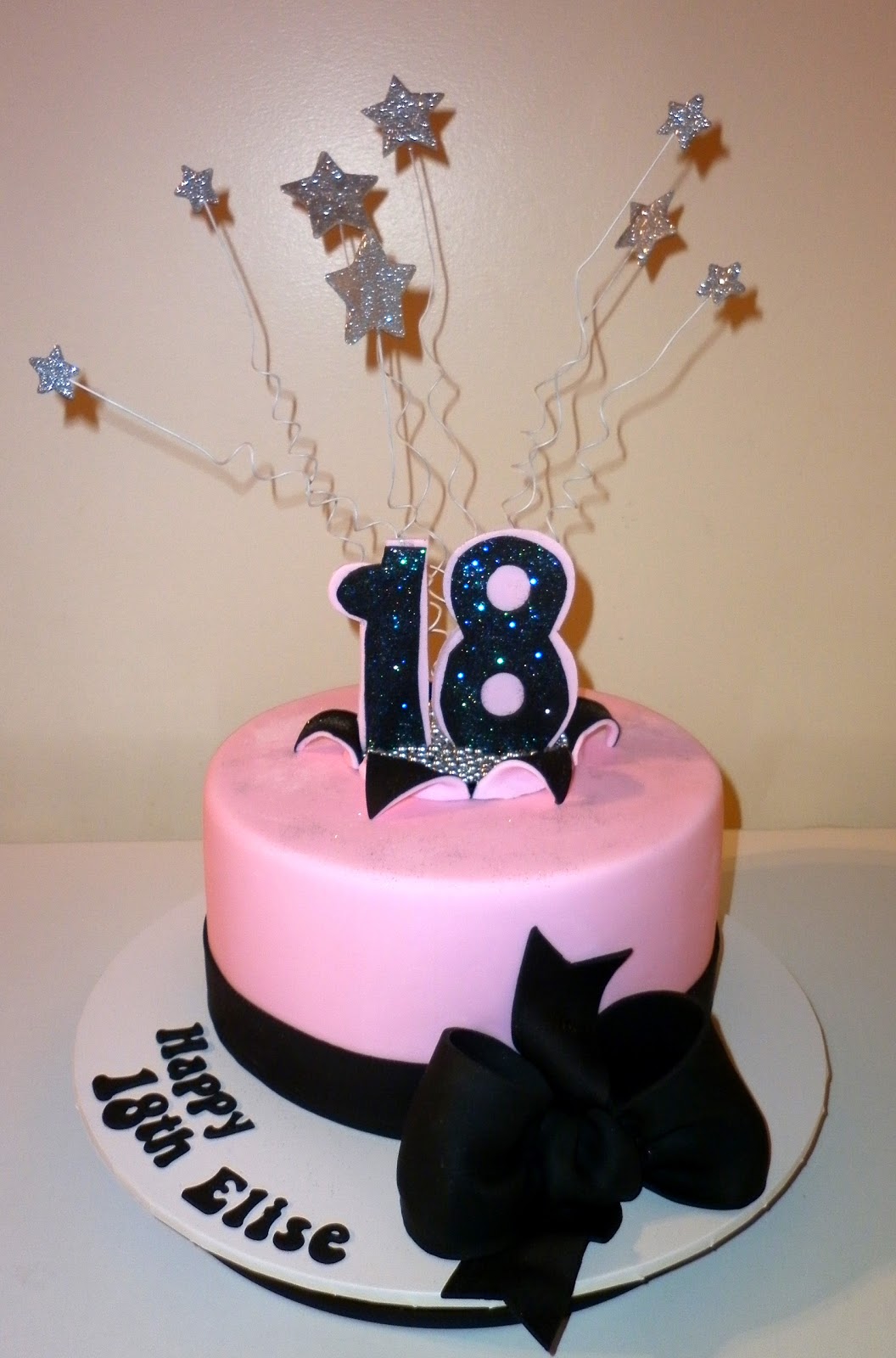 Caketopia: Exploding Stars Cake for Elise