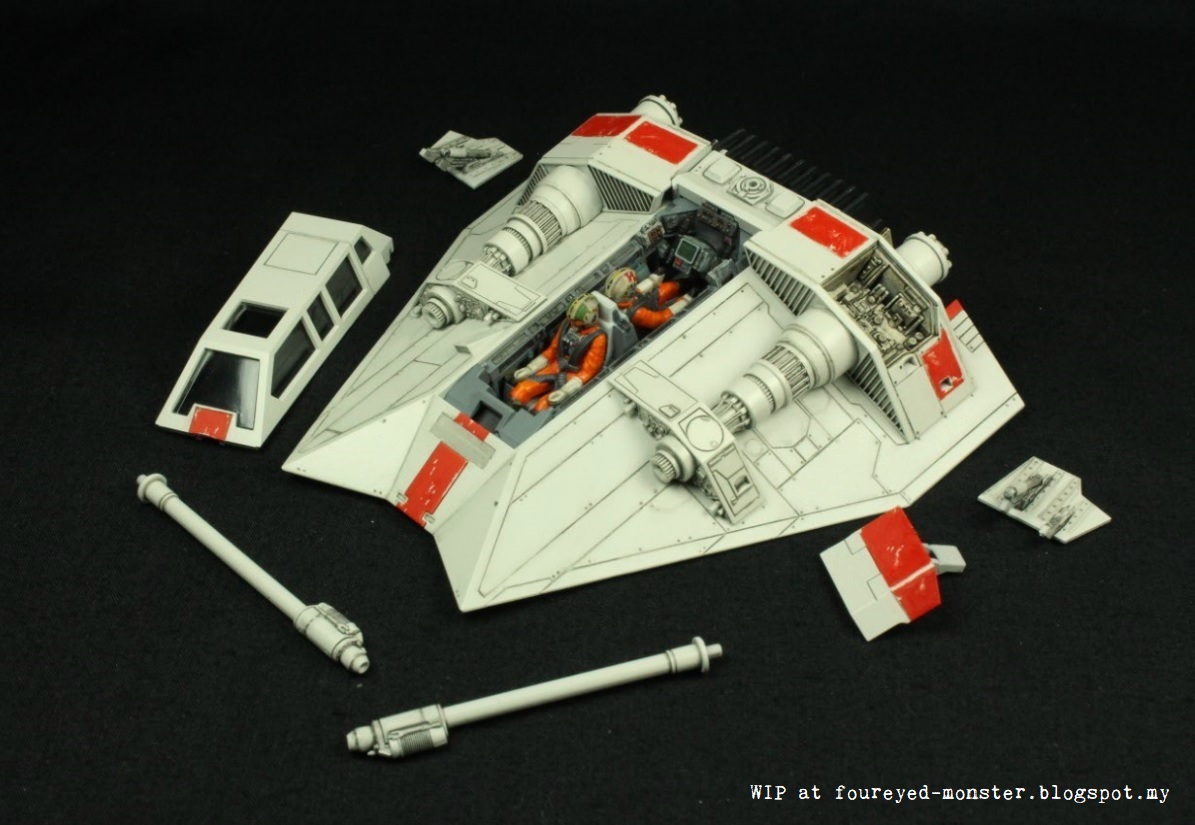 Art and Musings of a Miniature Hobbyist: Star Wars Snowspeeder [WIP ...