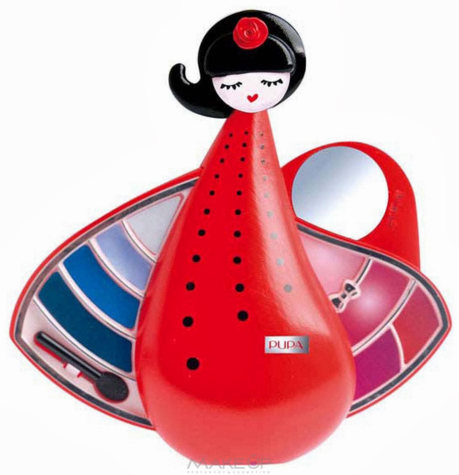 LA MAQUILLAJERÍA: MARCA DE COLORIDO: PUPA MILANO.