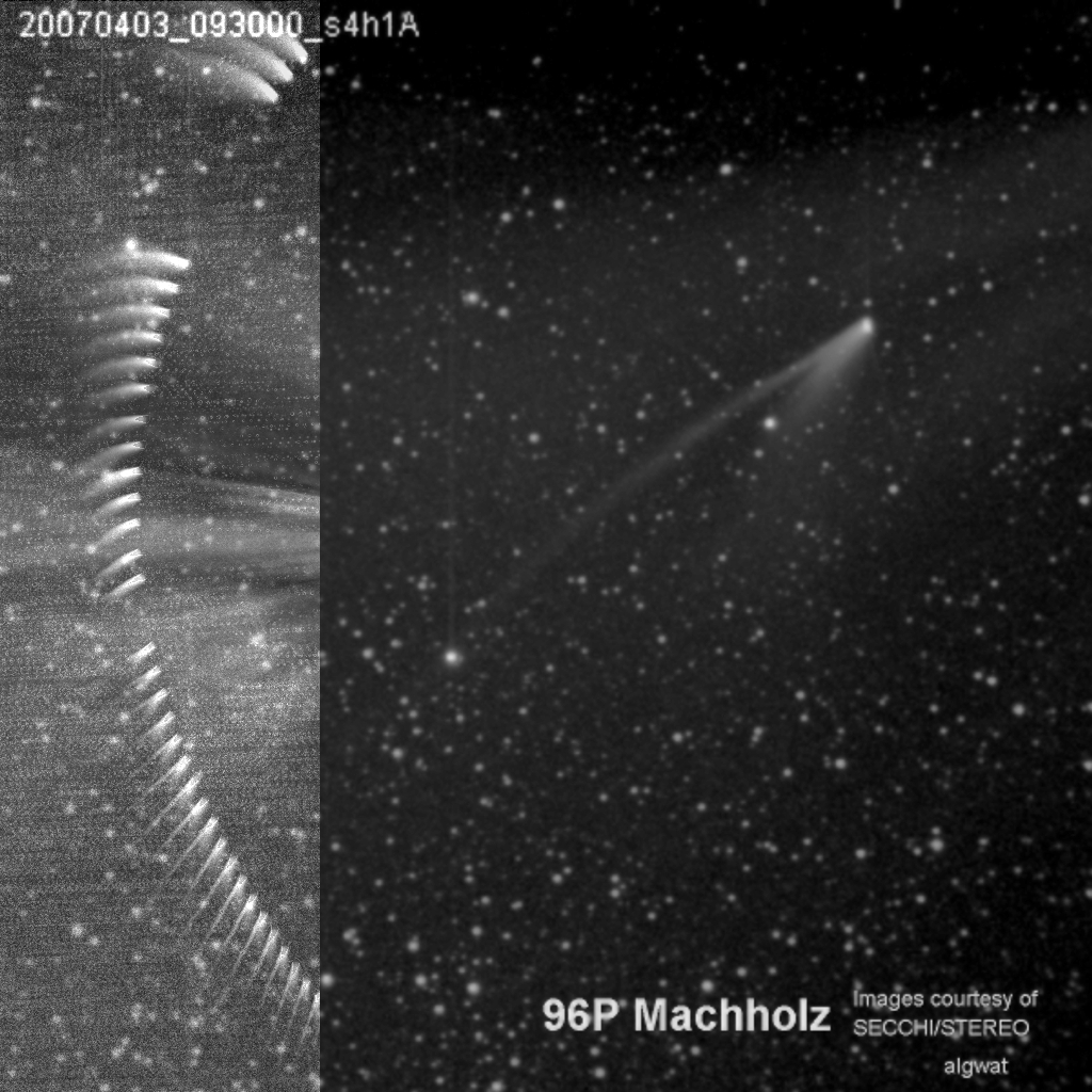 CometAl: Machholz 96P returns
