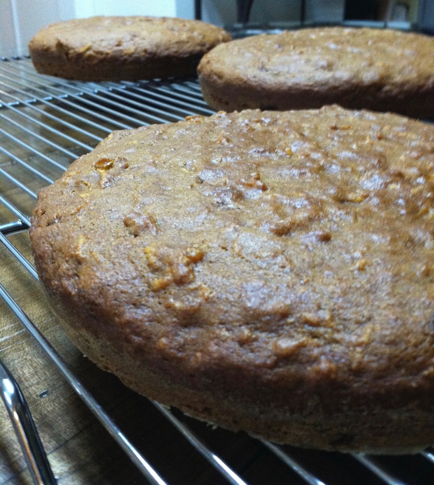 Cloudberry Carrot Cake with Cloudberry Cream Cheese Frosting - Recipe