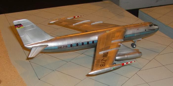 "RARE WINGS": "Baade 152 V4" Esc 1(144 by Ruediger Hain