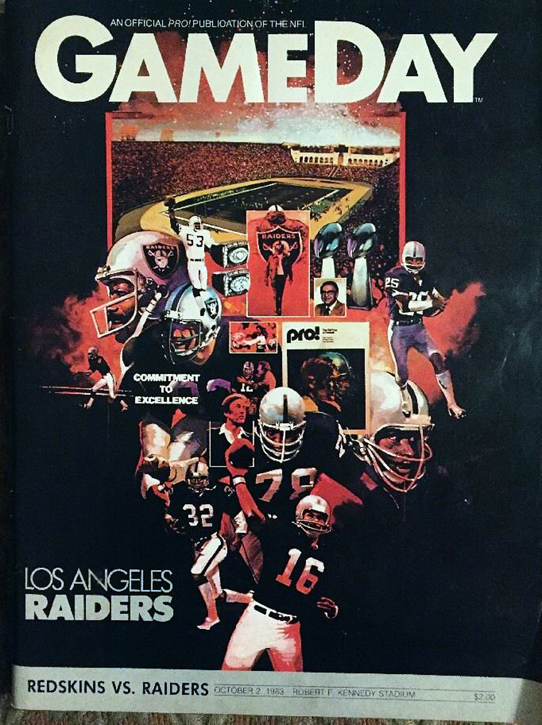 Pro Football Journal Presents: NFL Art: 1983 NFL Game Program Art