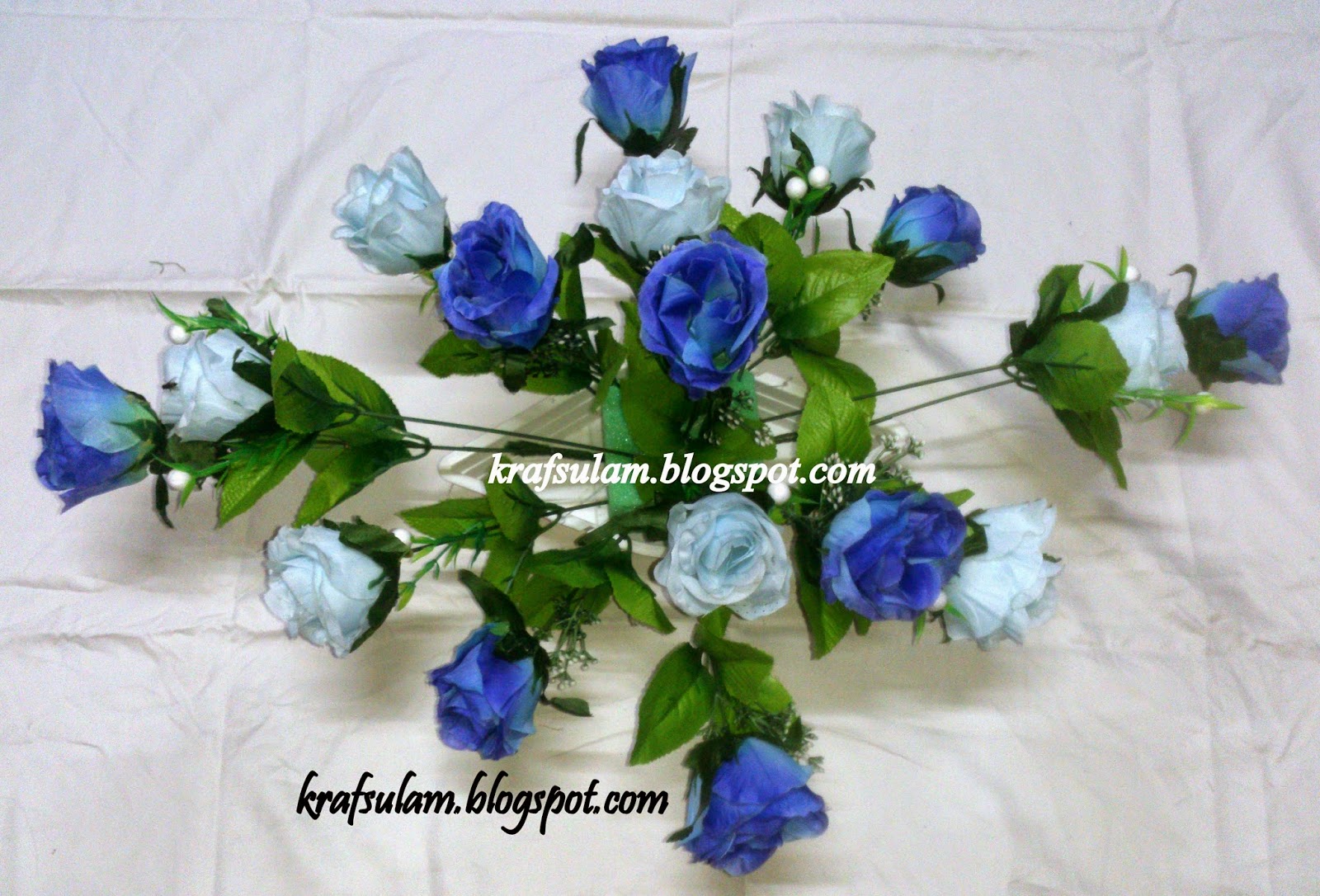 Kraftangan, Sulaman, Bantal: Tutorial Gubahan Bunga