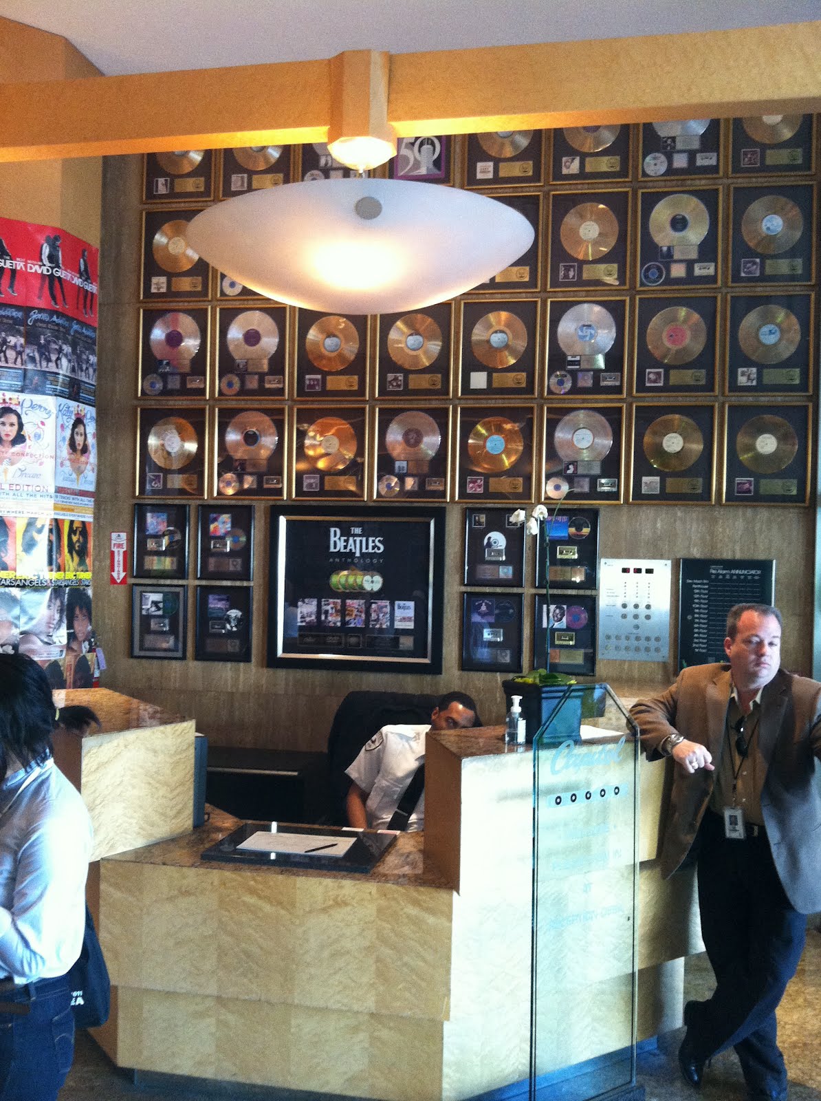 Capitol Records Building Interior