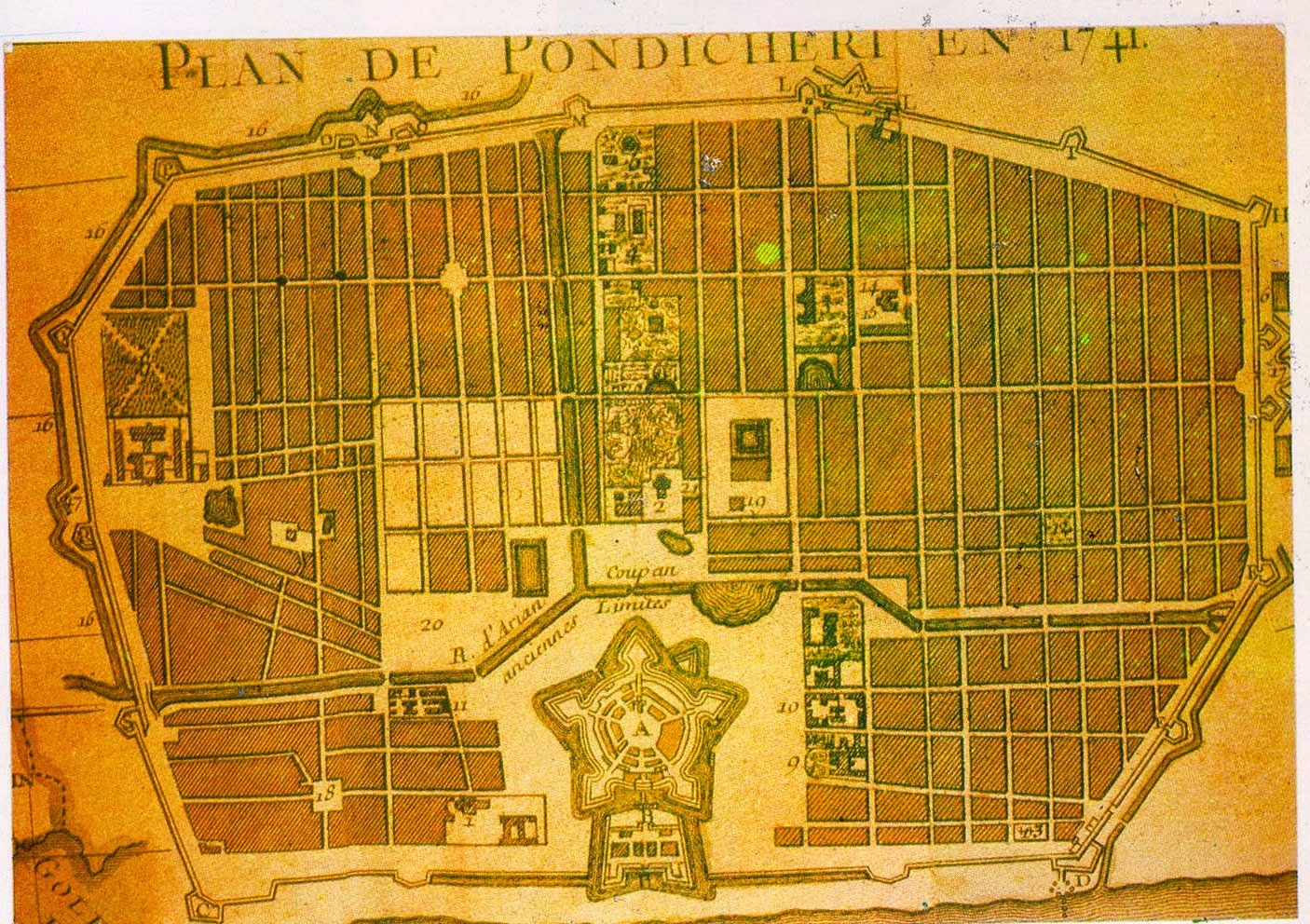 Puducherry Historical Heritage: DUTCH DESIGNED PONDICHERRY STREETS