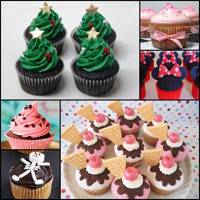 Ousadia Feminina: Tá na moda: Cupcakes