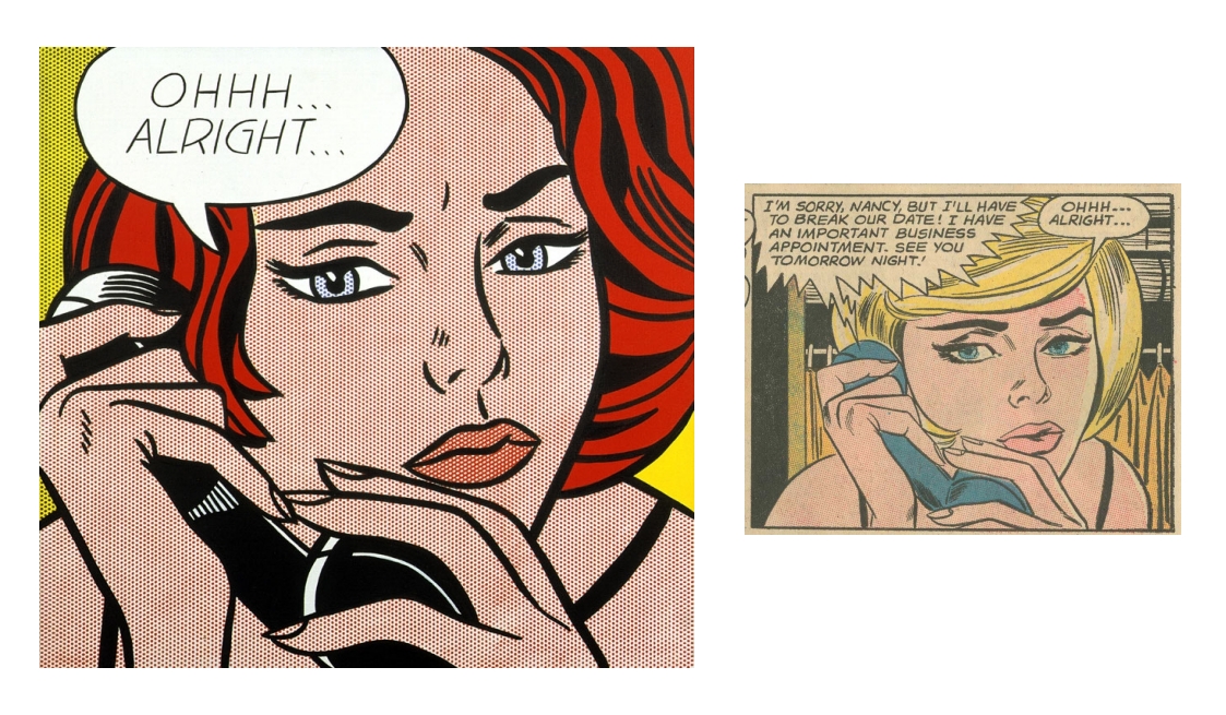 Attempted Bloggery: Ohhh...Alright... by Roy Lichtenstein