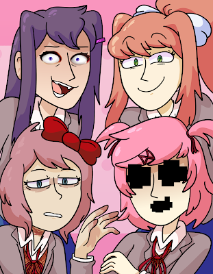 Oodles of Doodles: doki doki crying club