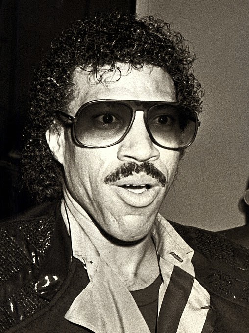 Bespectacled Birthdays: Lionel Richie, c.1984