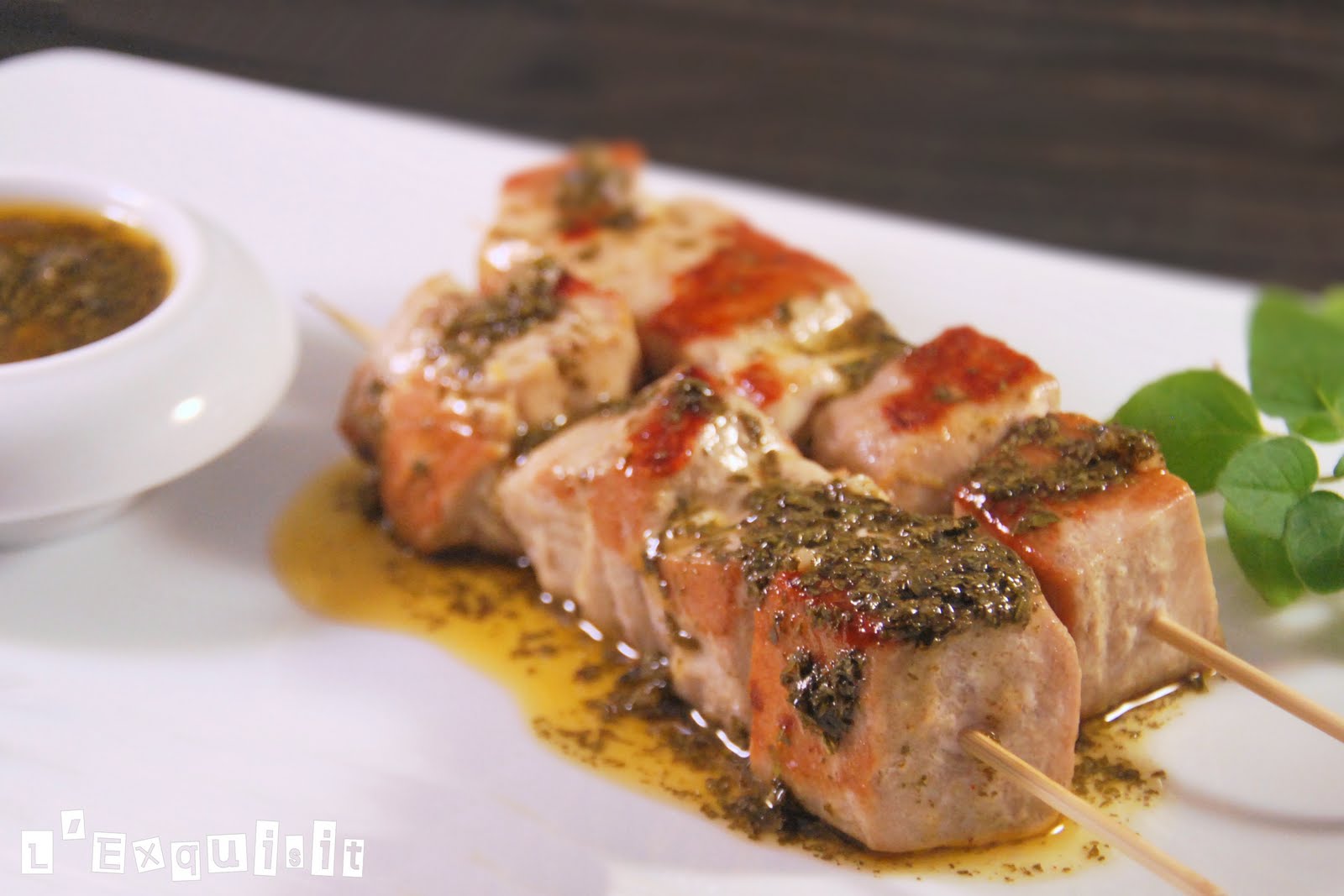 TripleC: Brochetas de Atún con especias